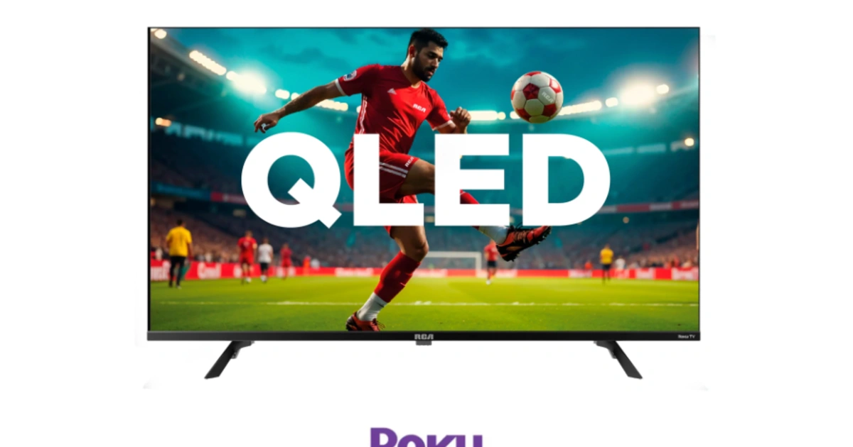 Televisor Smart RCA 40" QLED con Roku TV | Multimax